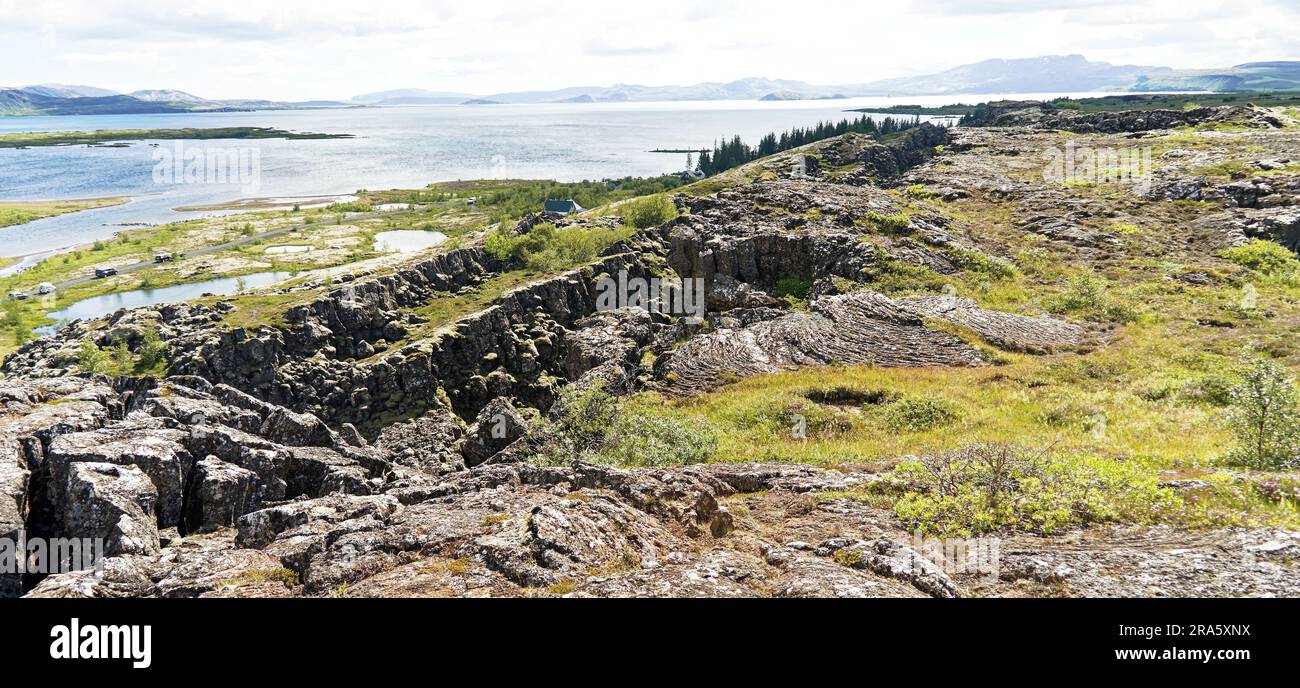 tectonic plates Iceland Stock Photo - Alamy