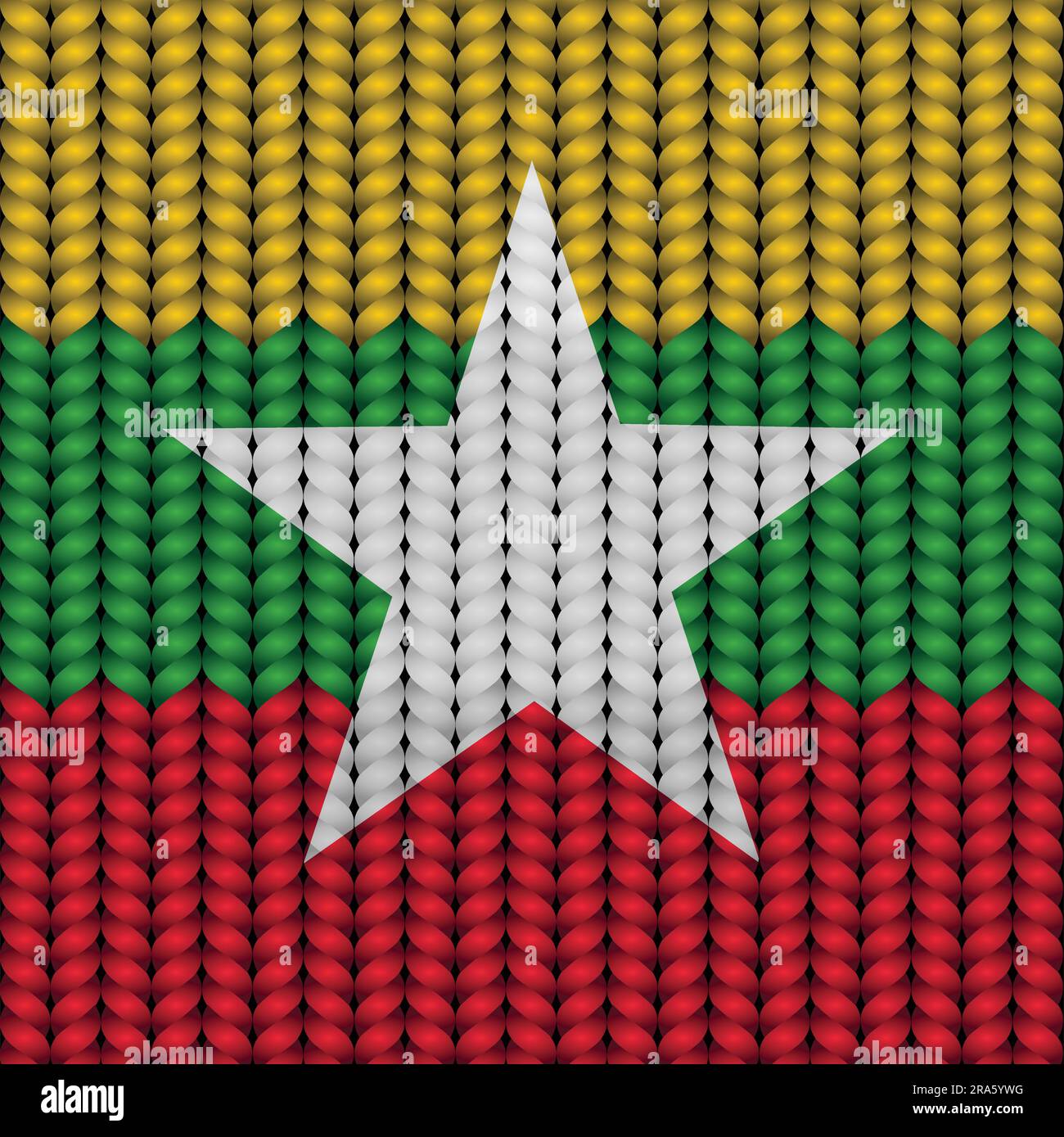 Myanmar pattern Stock Vector Images - Alamy