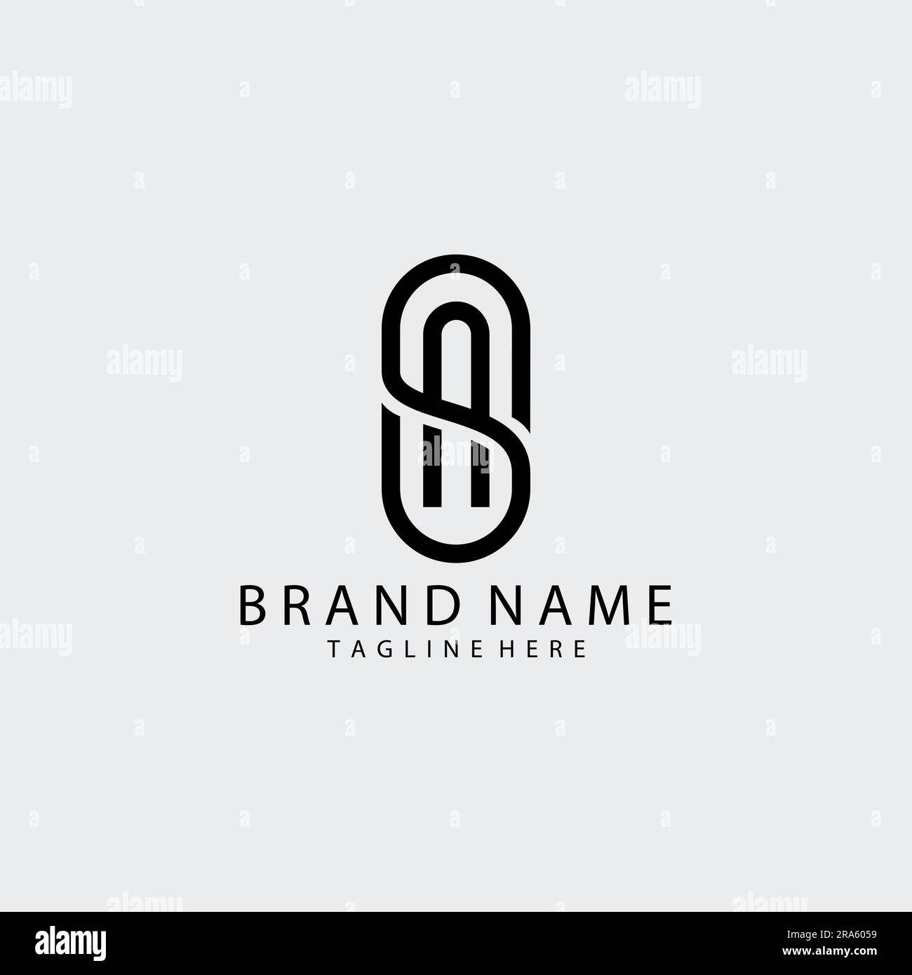 SA letter minimalistic design logo Stock Vector Image & Art - Alamy