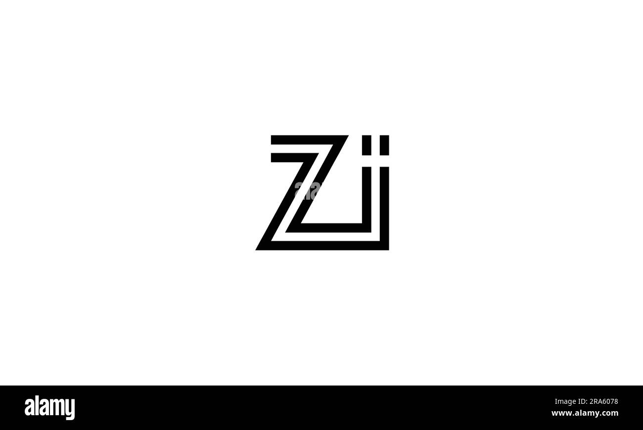ZI, IZ, Abstract Letters Logo Monogram Stock Vector Image & Art - Alamy