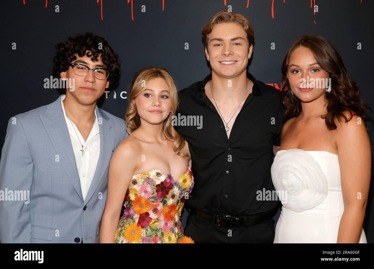 Los Angeles, Ca. 30th June, 2023. Noen Perez, Channah Zeitung, Thomas ...