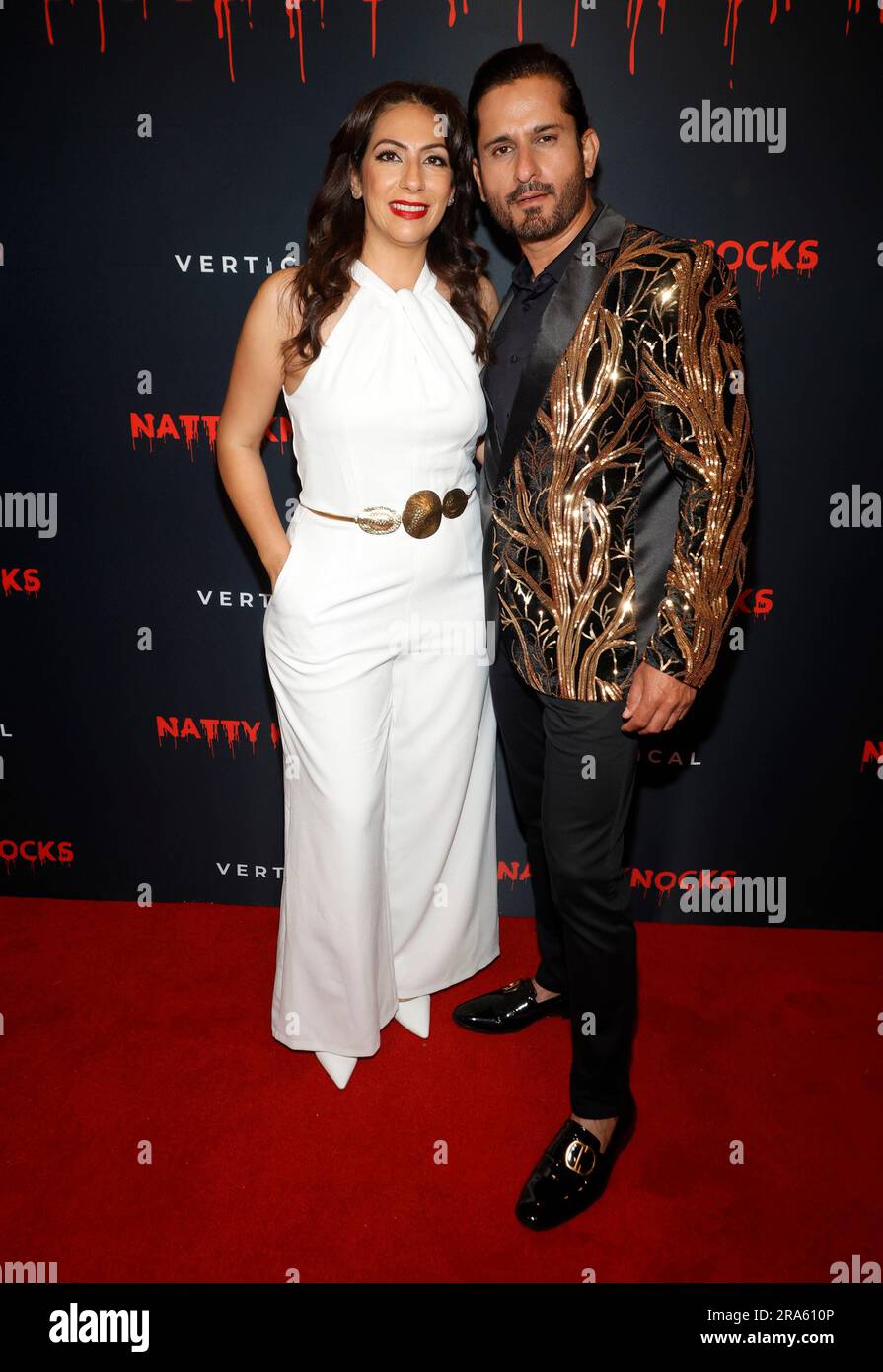 Los Angeles, Ca. 30th June, 2023. Vineesha Sarin, Amit Sarin at The Los Angeles Premiere OF ...