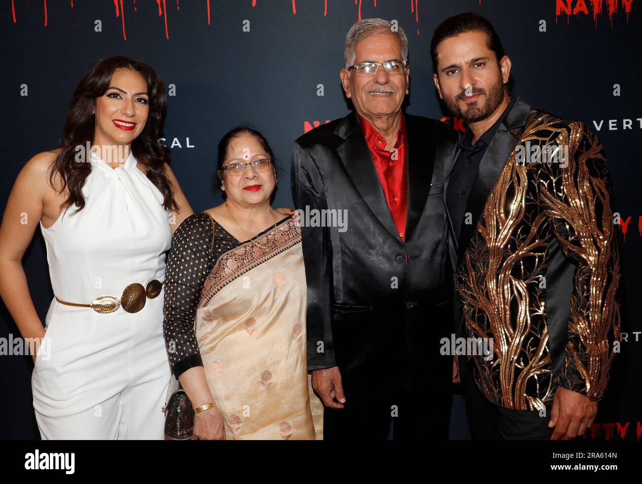 Los Angeles, Ca. 30th June, 2023. Vineesha Sarin, Amit Sarin and Parents at The Los Angeles ...