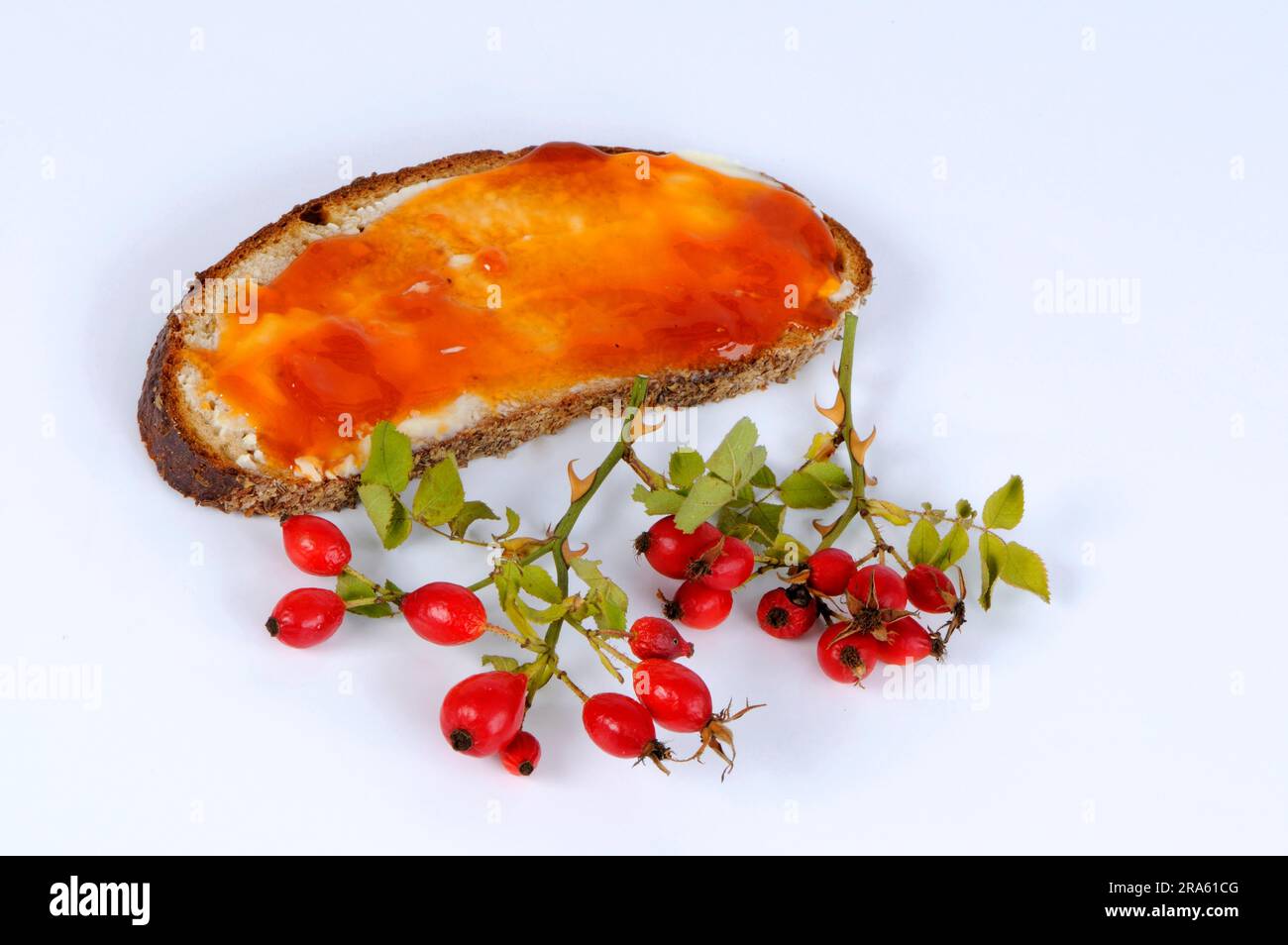 Pink jam slice hi-res stock photography and images - Alamy