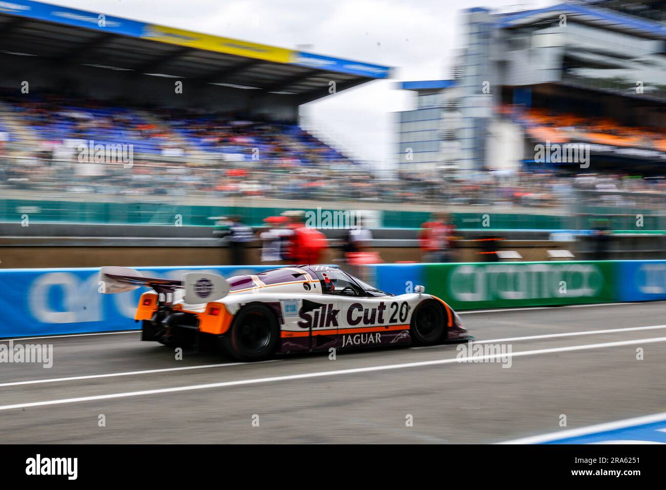 Le Mans, France. 01st July, 2023. 20 MINSHAW Jon (gbr), Jaguar XJR-9 ...