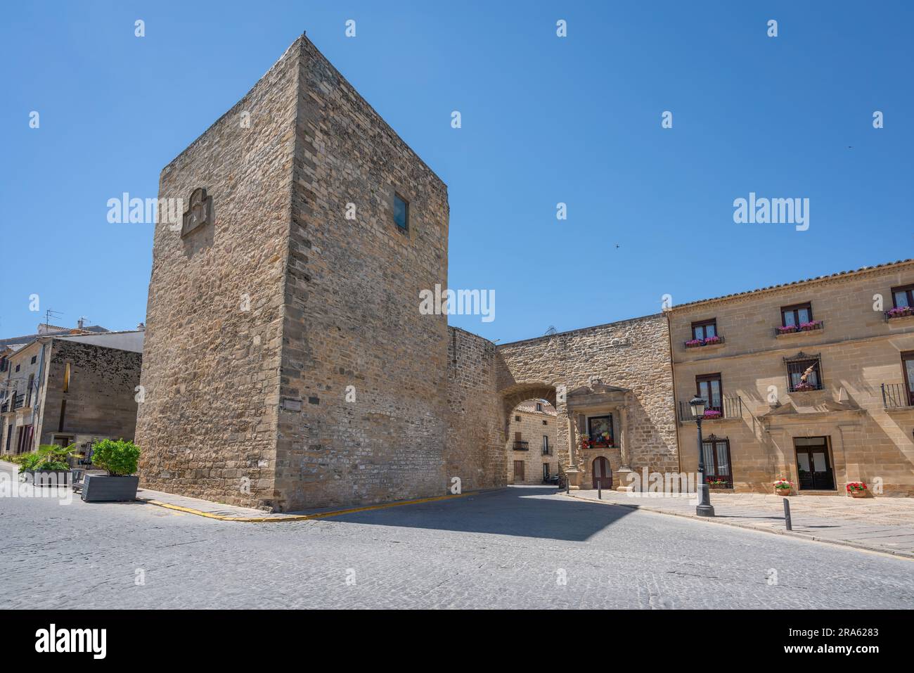 Ubeda gate and tower hi-res stock photography and images - Alamy