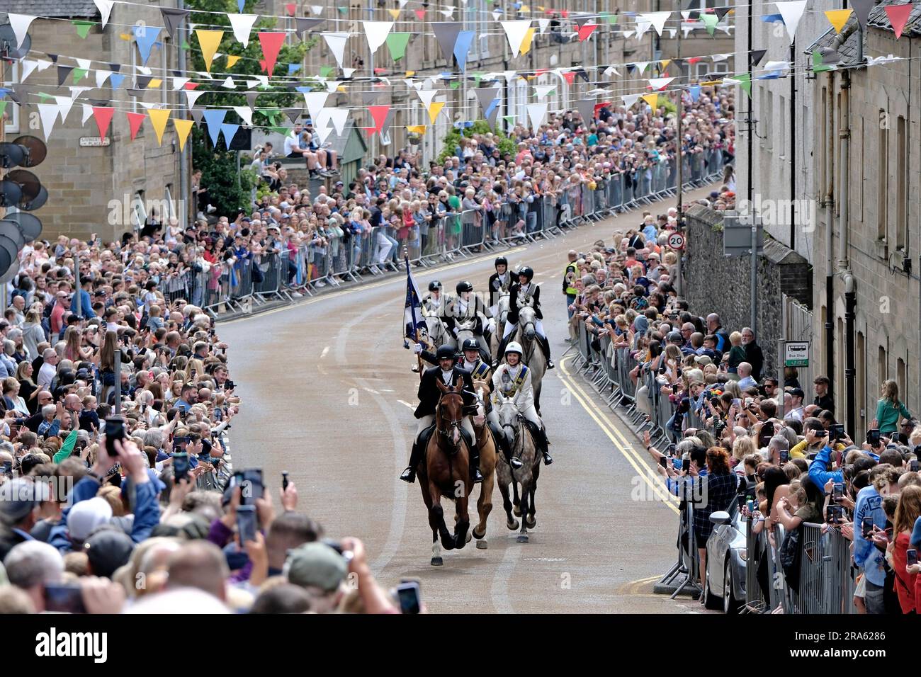 Galashiels, UK. 01st July, 2023. Braw Lads' Day Saturday 1st July 2023 ...