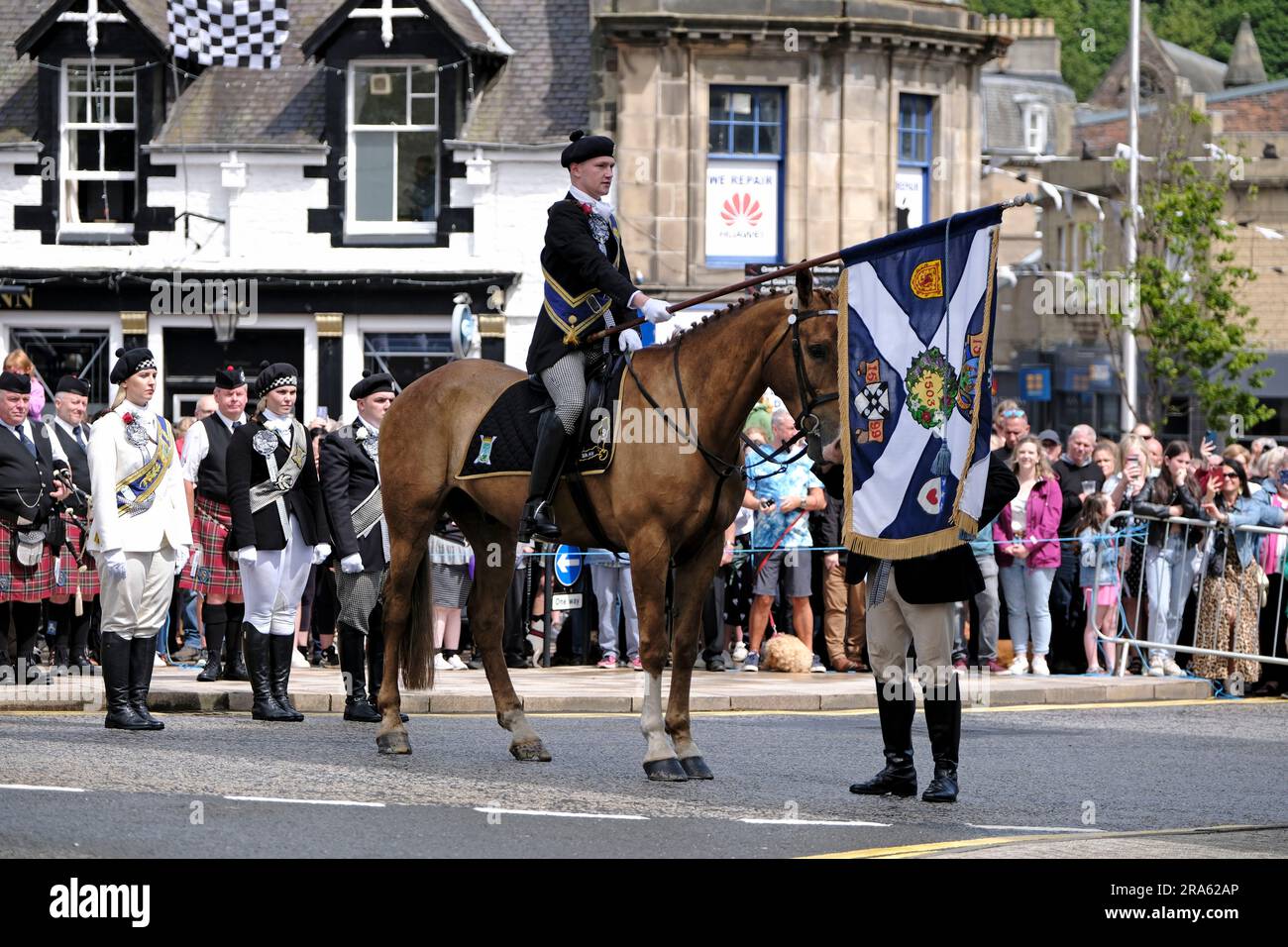 Galashiels, UK. 01st July, 2023. Braw Lads' Day Saturday 1st July 2023 ...