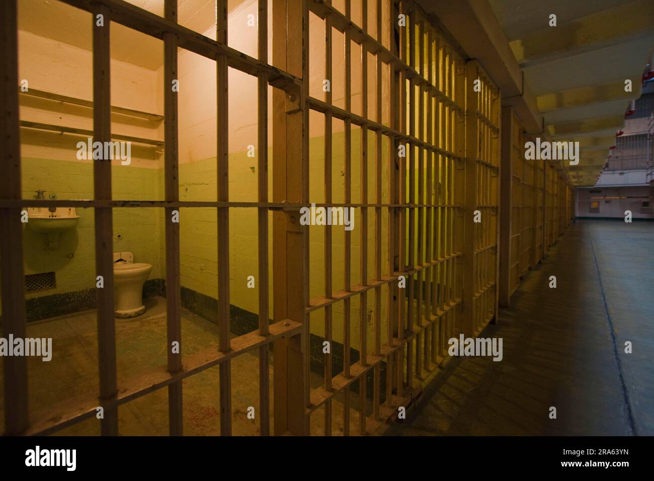 Prison cell, Alcatraz, San Francisco, California, USA Stock Photo - Alamy