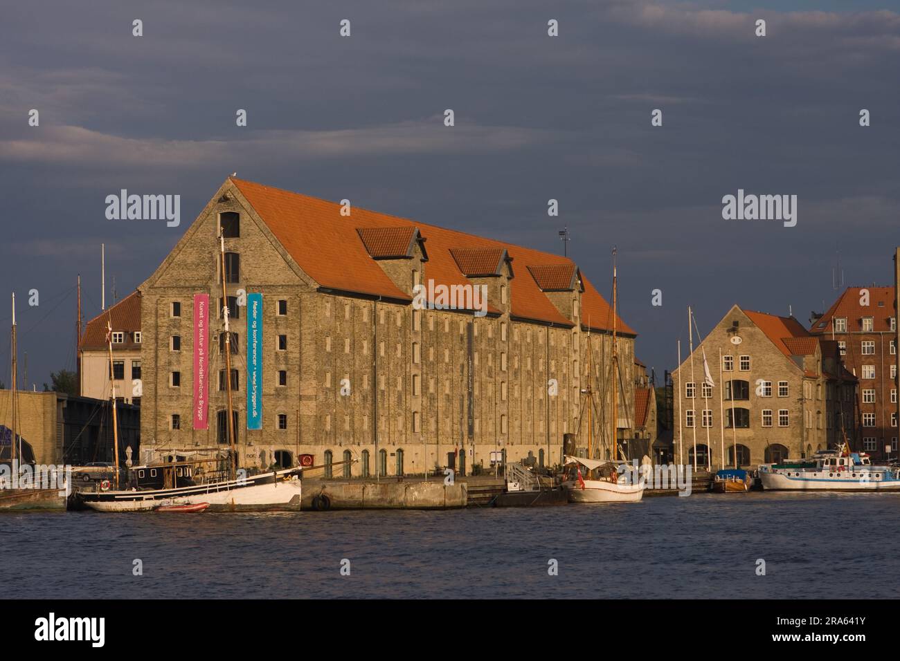 Old Warehouse, Copenhagen, Warehouse, Denmark Stock Photo - Alamy