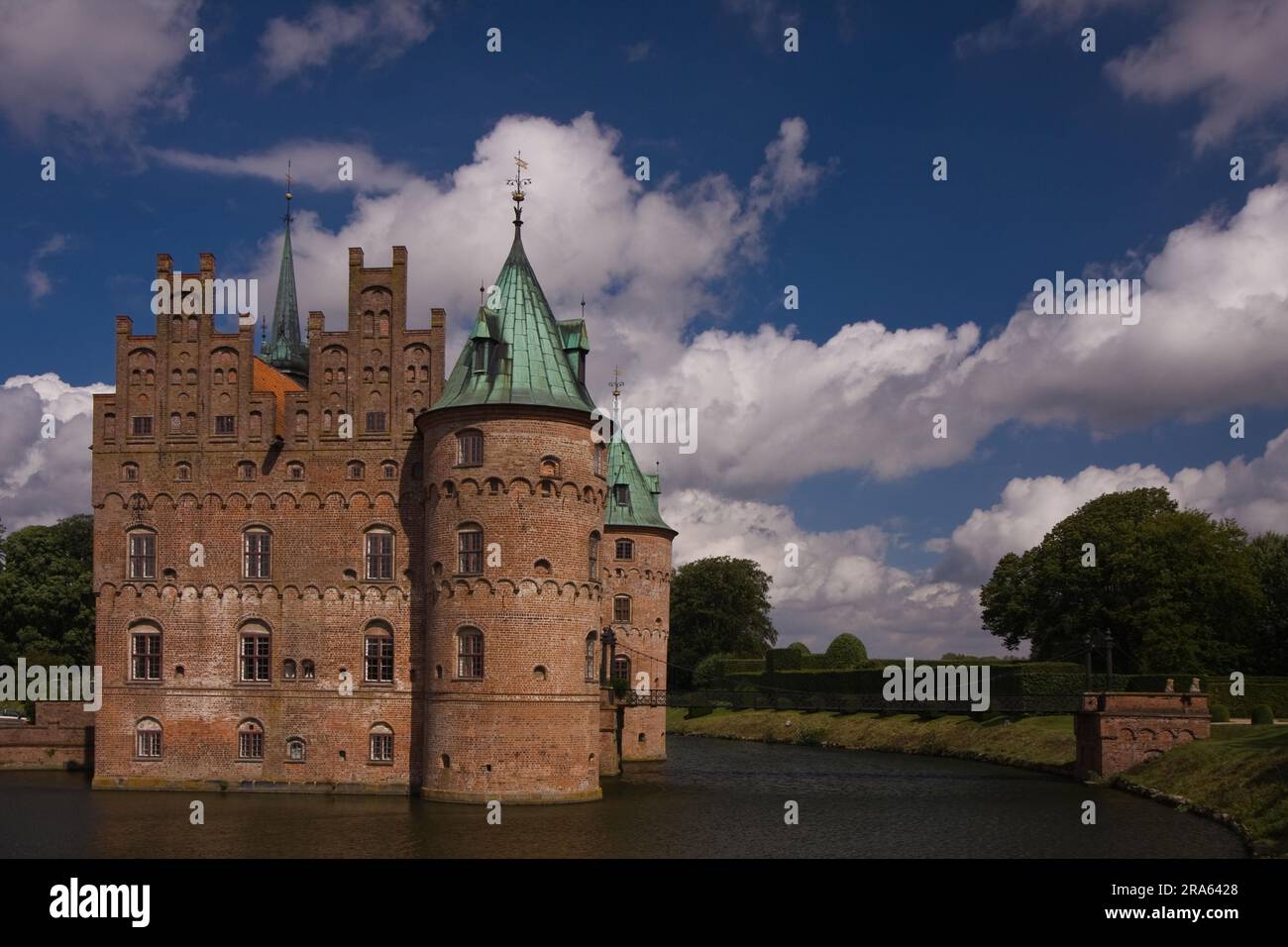 Egeskov Castle, Funen, Denmark Stock Photo - Alamy