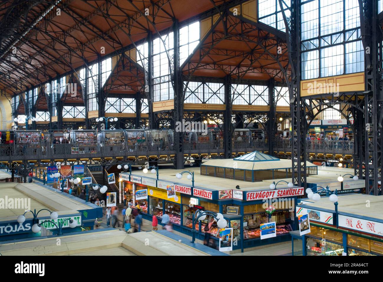 Photo of the budapest central market hi-res stock photography and ...