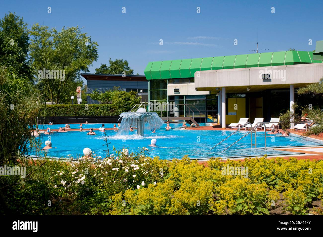 Thermal baths, Bad Sassendorf, Sauerland, North Rhine-Westphalia ...
