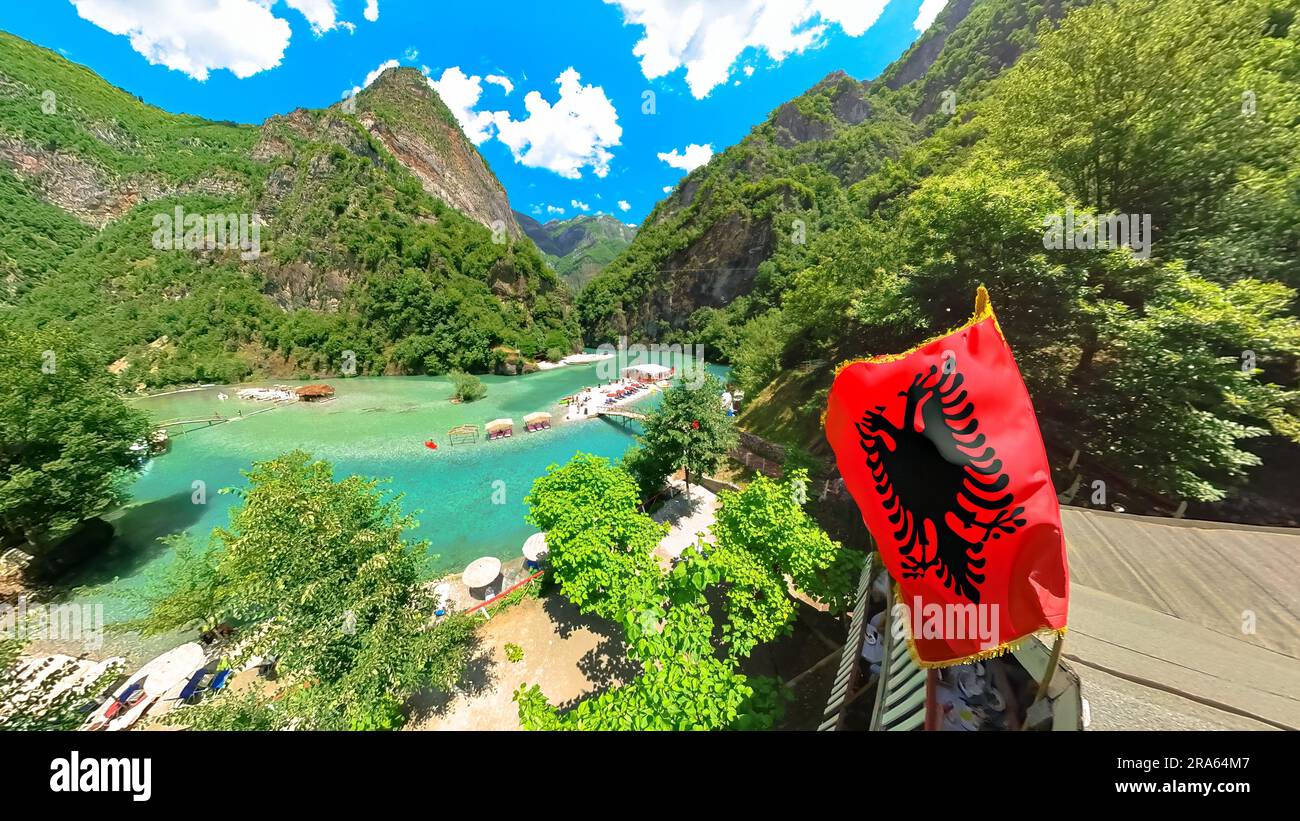 Shala River Canyon of Albania offers awe-inspiring views with towering ...