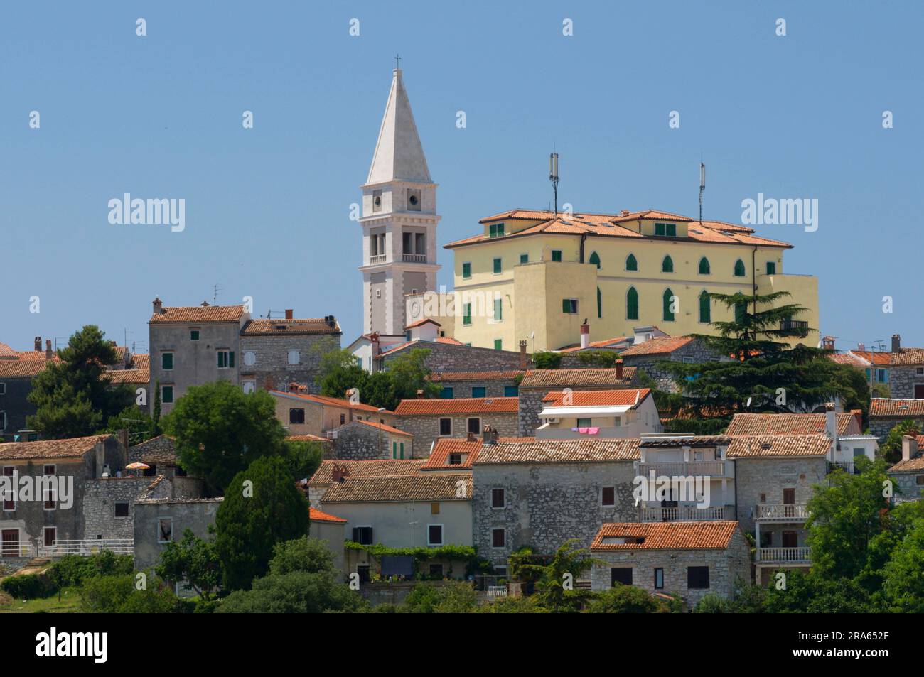 Vrsar, old town, Istria, Croatia Stock Photo - Alamy