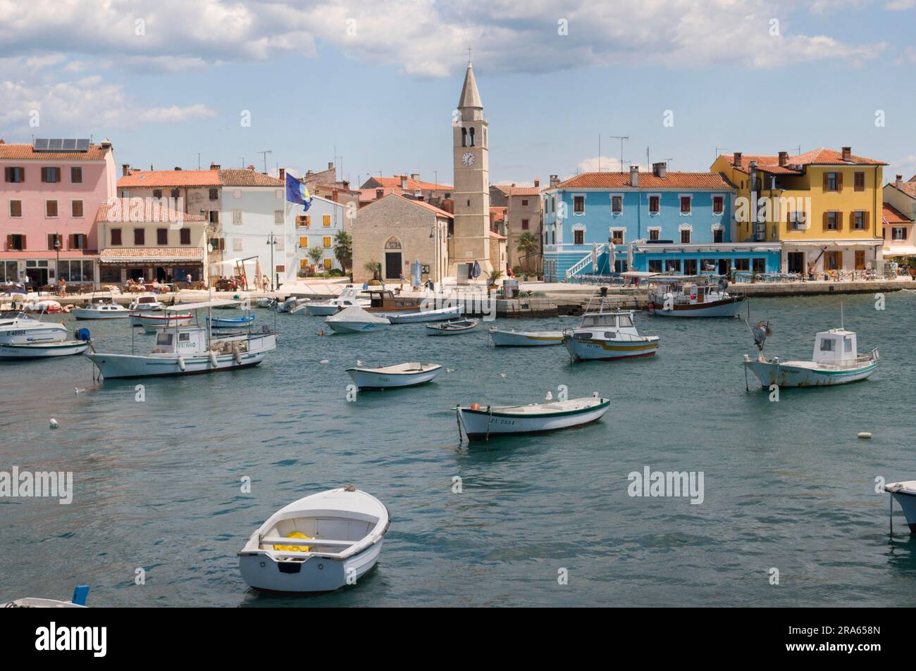 Fishing harbour, Fazana, Istria, Croatia Stock Photo - Alamy