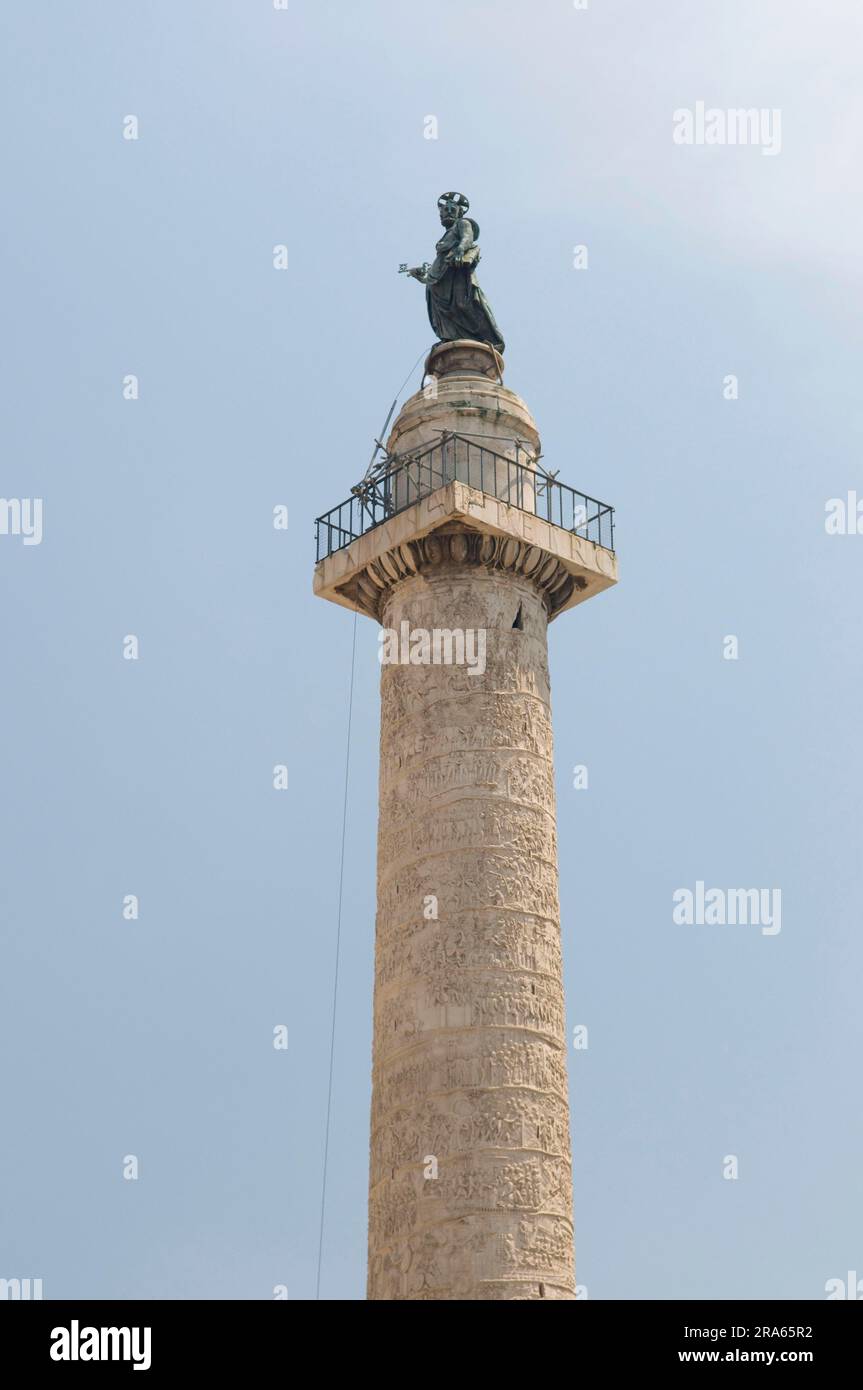 Colonna di traiano hi-res stock photography and images - Alamy