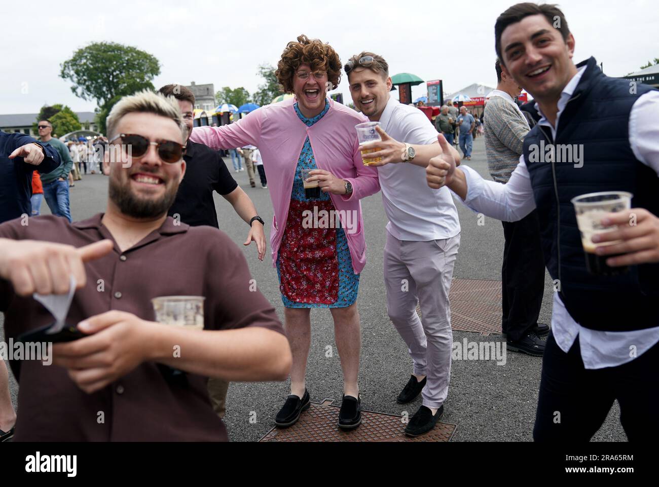 Callum Collins from Oxford dressed as Mr Brown for his stag do on day ...