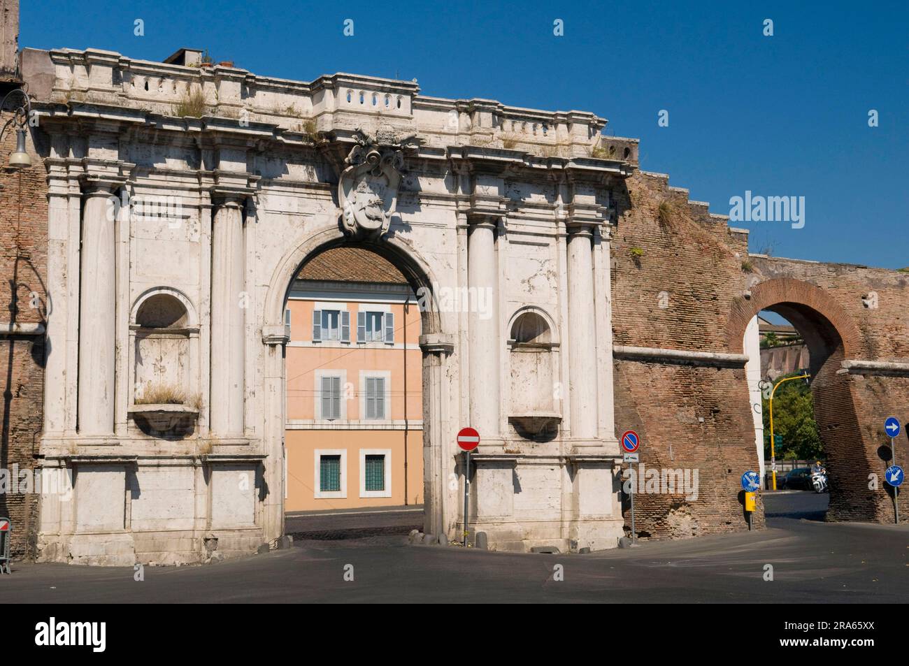 Porta Portese City Gate, Rome, Lazio, Italy Stock Photo - Alamy