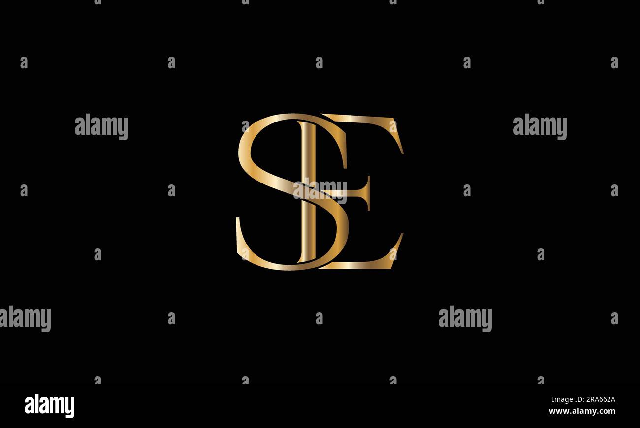 Se letters Stock Vector Images - Alamy
