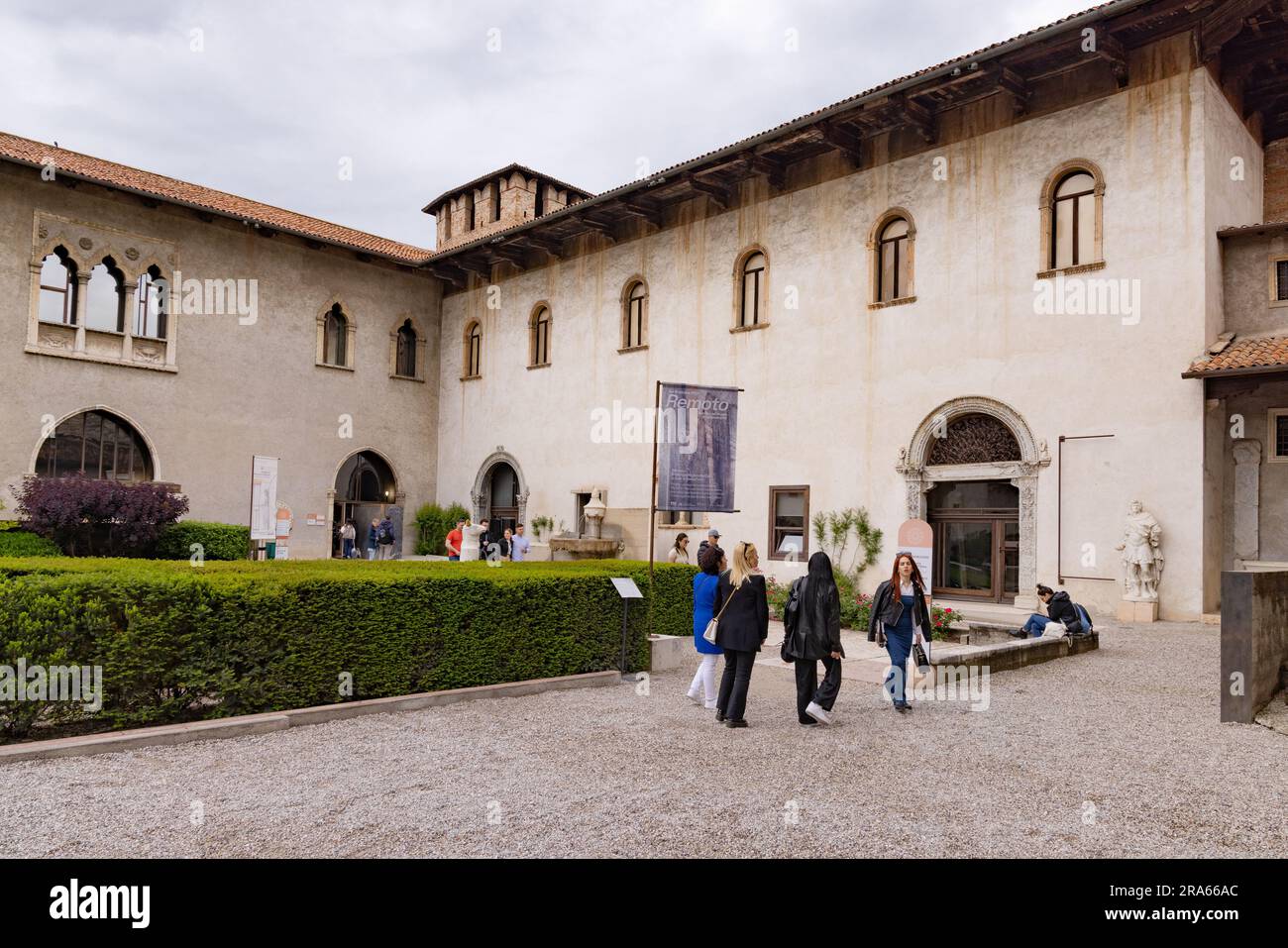 Museo di Castelvecchio, or Castelvecchio Museum, an art museum based in ...