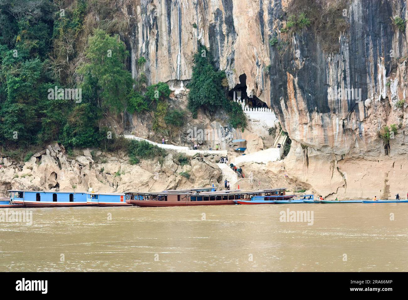 The Pak Ou caves Stock Photo - Alamy