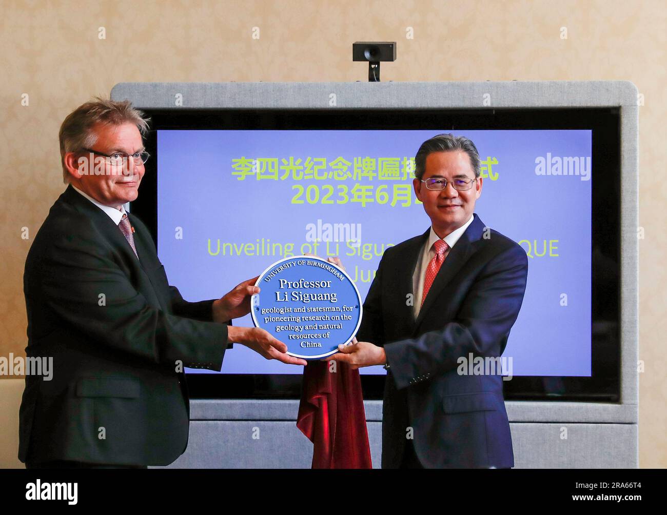 Birmingham, Britain. 29th June, 2023. China's Ambassador to Britain ...
