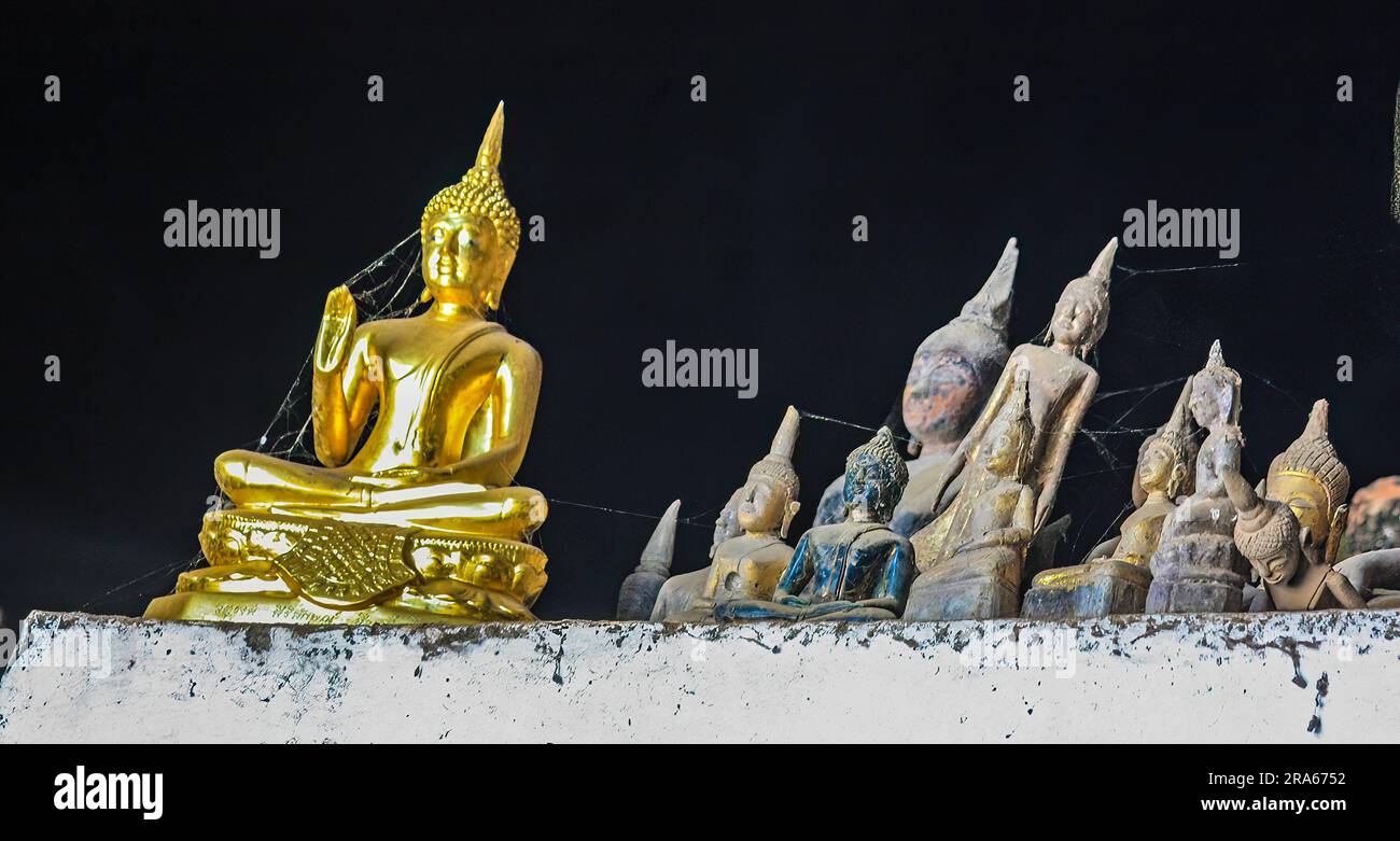 The Pak Ou caves Stock Photo - Alamy