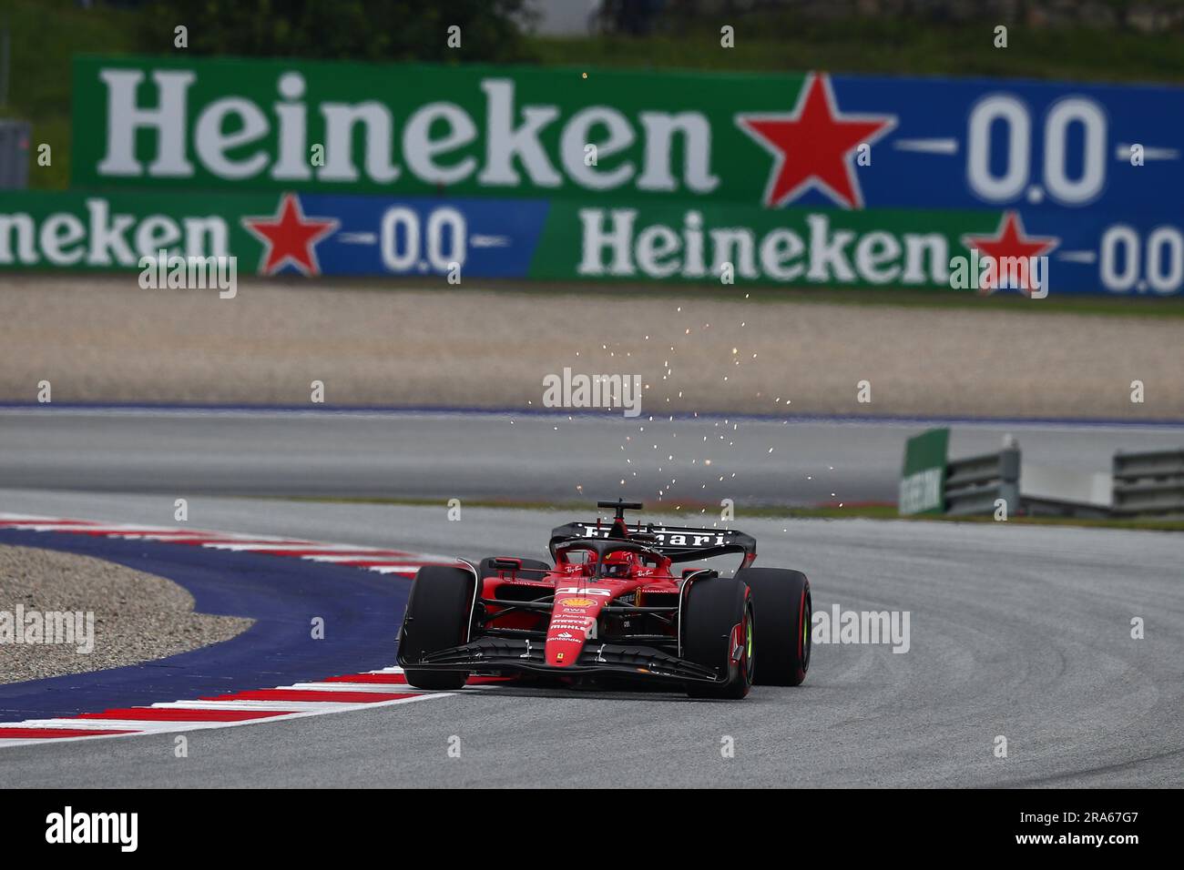 Spielberg, Austria. 01st July, 2023. Charles Leclerc of Scuderia ...