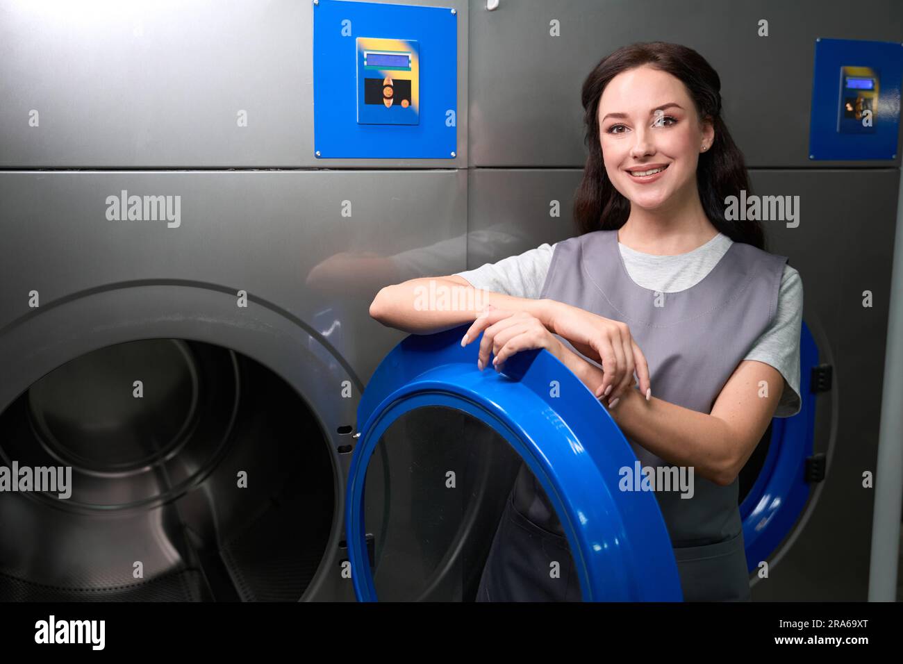 Textile factory industrial washing machine hi-res stock photography and ...