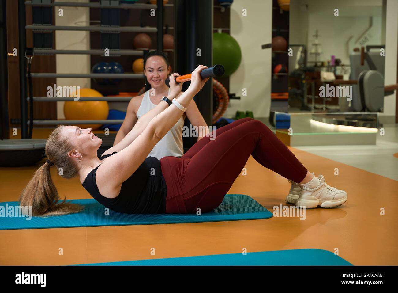 Health improving exercises hi-res stock photography and images - Alamy