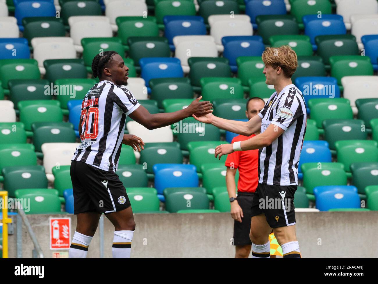 Linfield st mirren belfast 2023 hi-res stock photography and images - Alamy