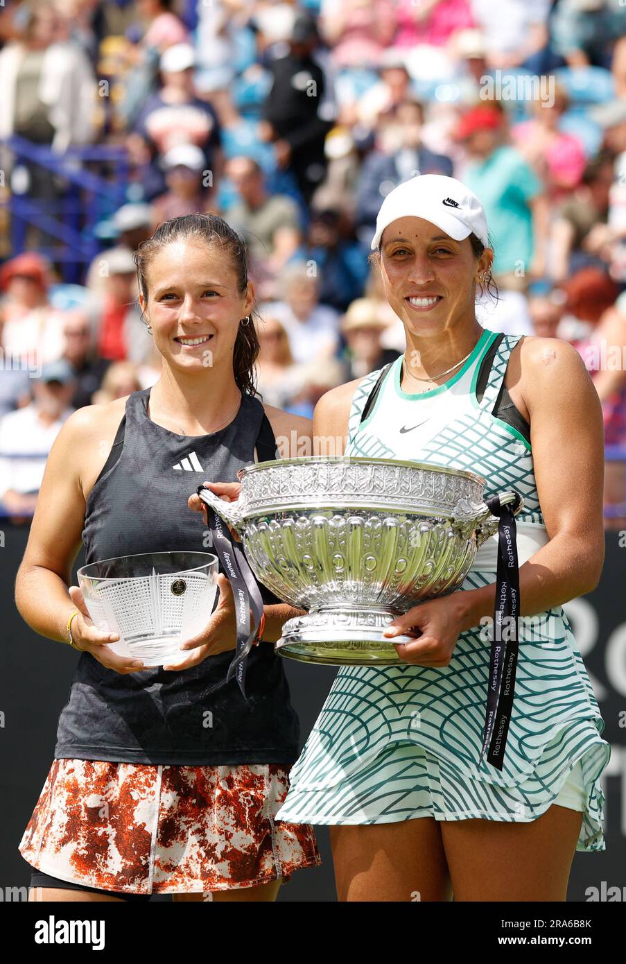 1st July 2023; Devonshire Park, Eastbourne, East Sussex, England ...