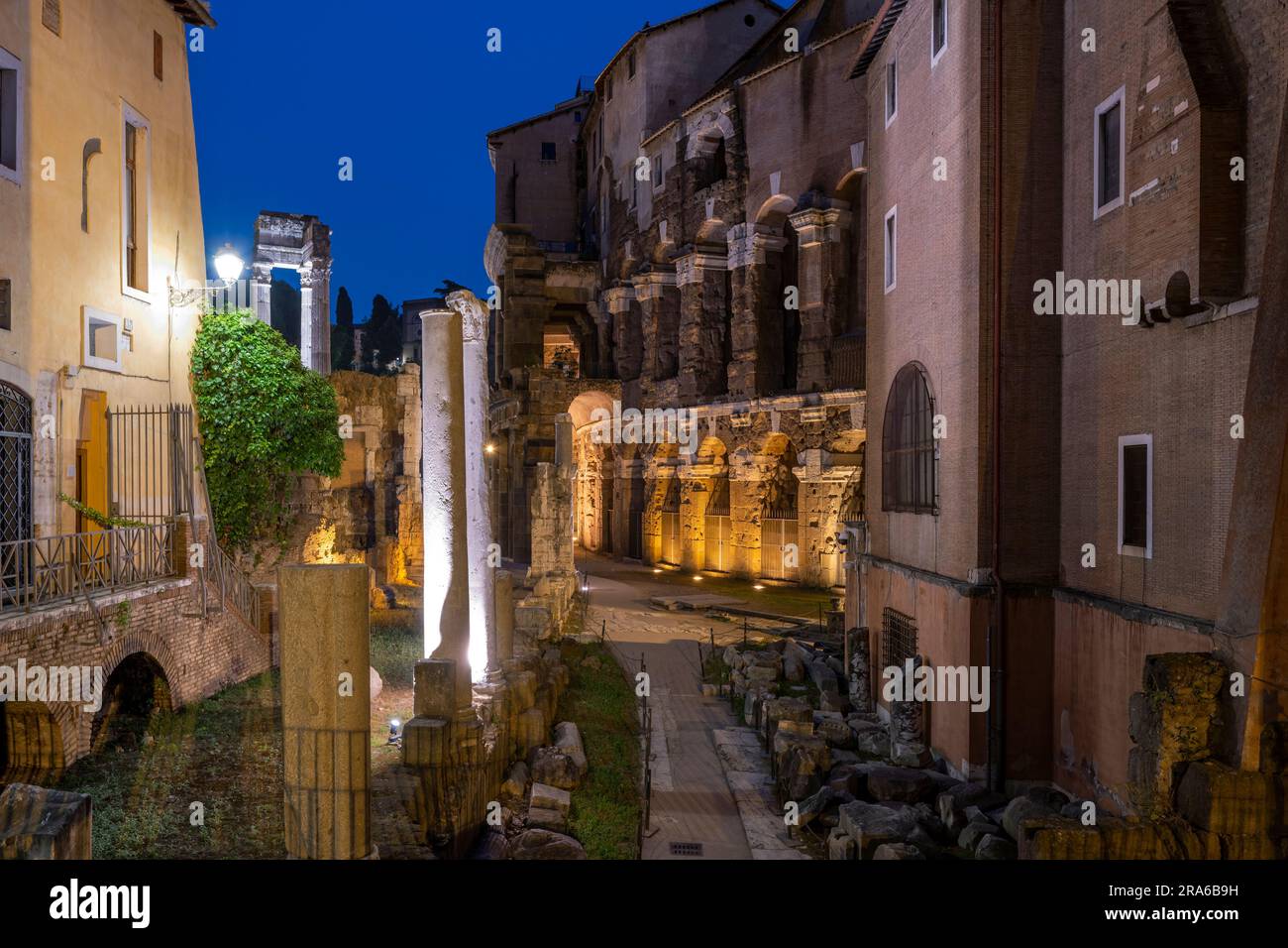Theatre of Marcellus (Teatro di Marcello), Rome, Lazio, Italy Stock ...