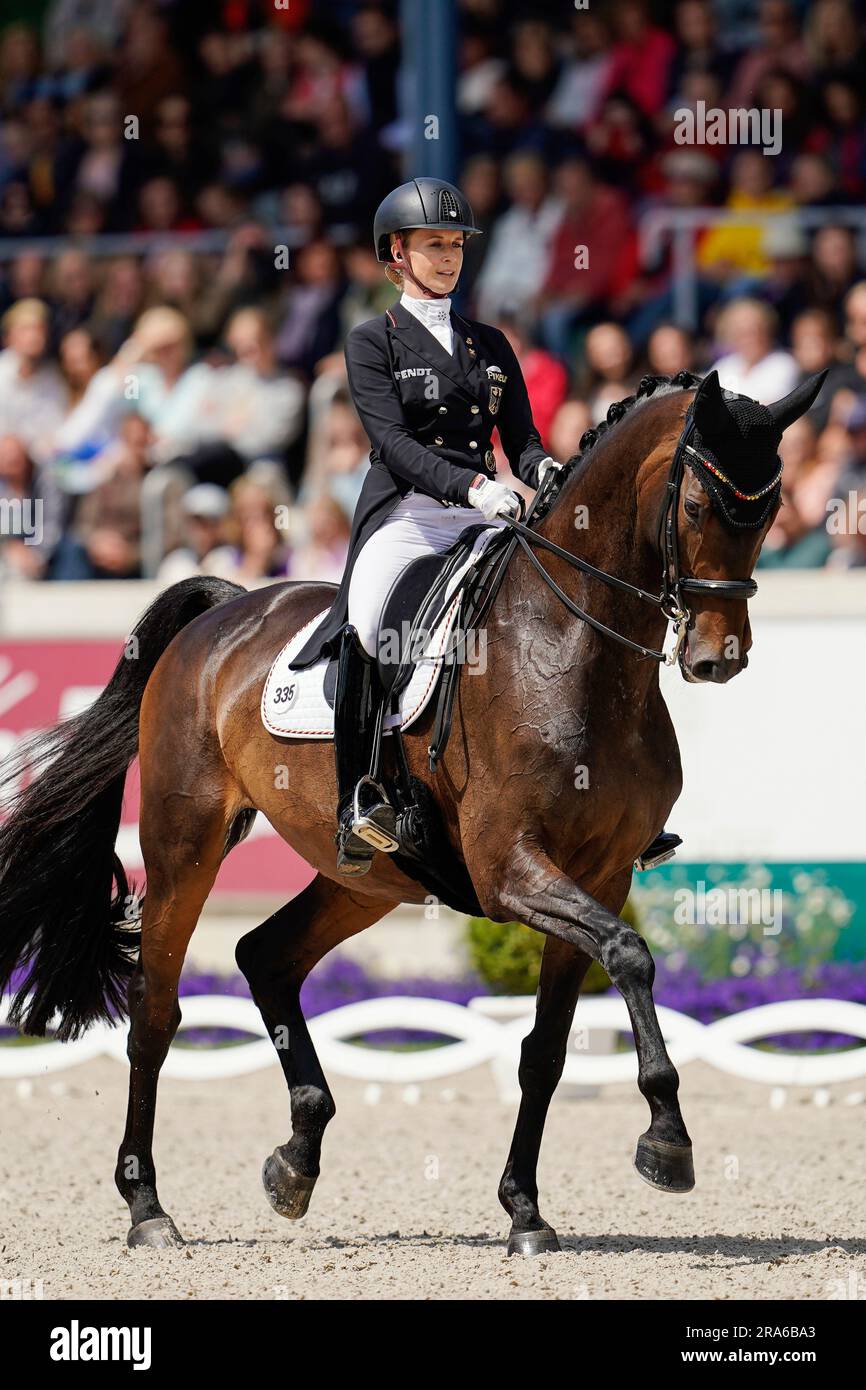 Aachen, Germany. 01st July, 2023. Equestrian sport, dressage: CHIO ...