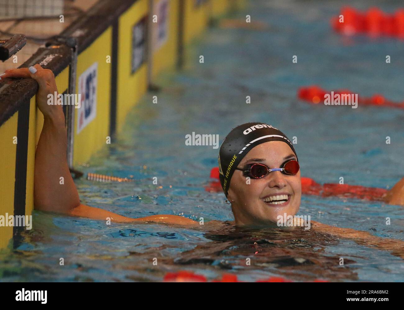 Melanie Henique, Women Final 50 M Butterfly during the French Elite ...
