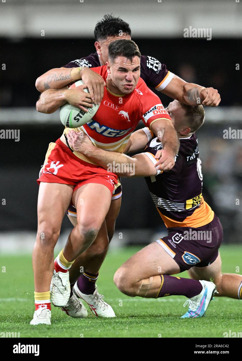 Brisbane, Australia. 01st July, 2023. Sean O'Sullivan (left) of the ...