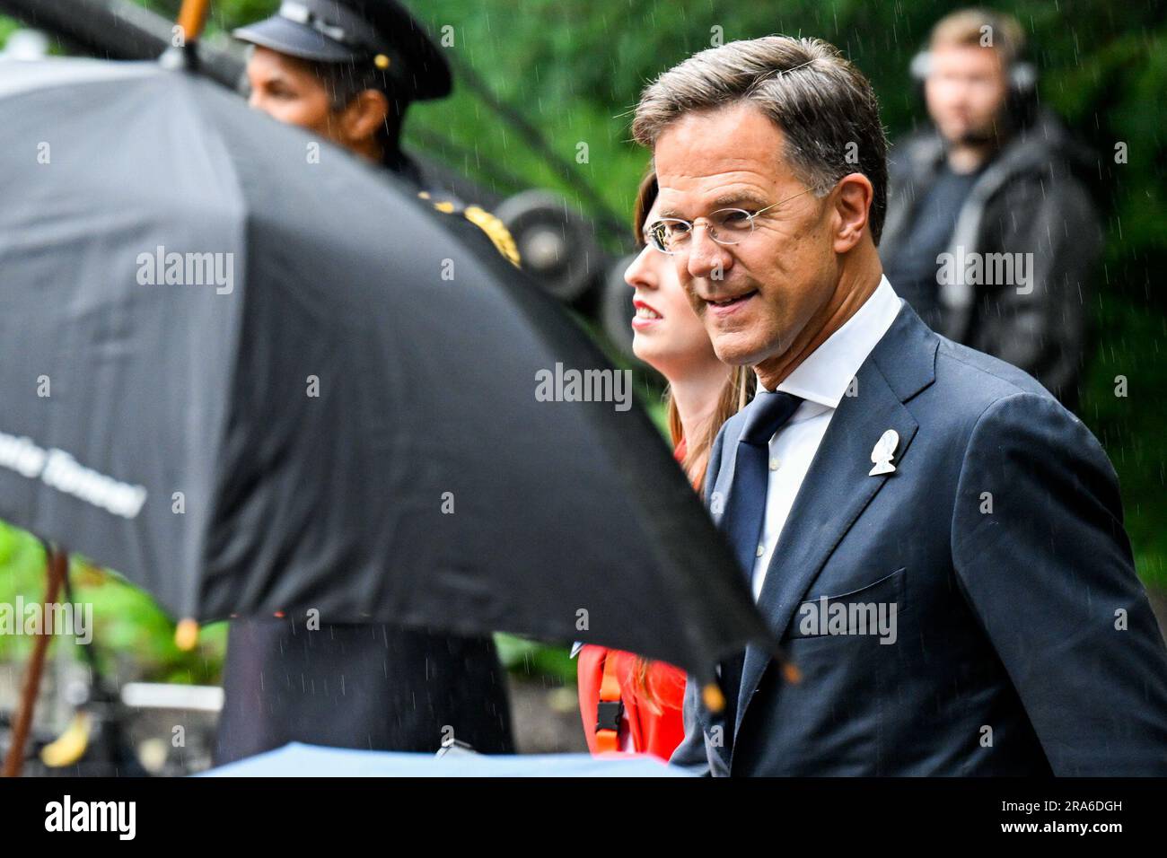 Amsterdam, The Netherlands. 01st July, 2023. Mark Rutte during the ...