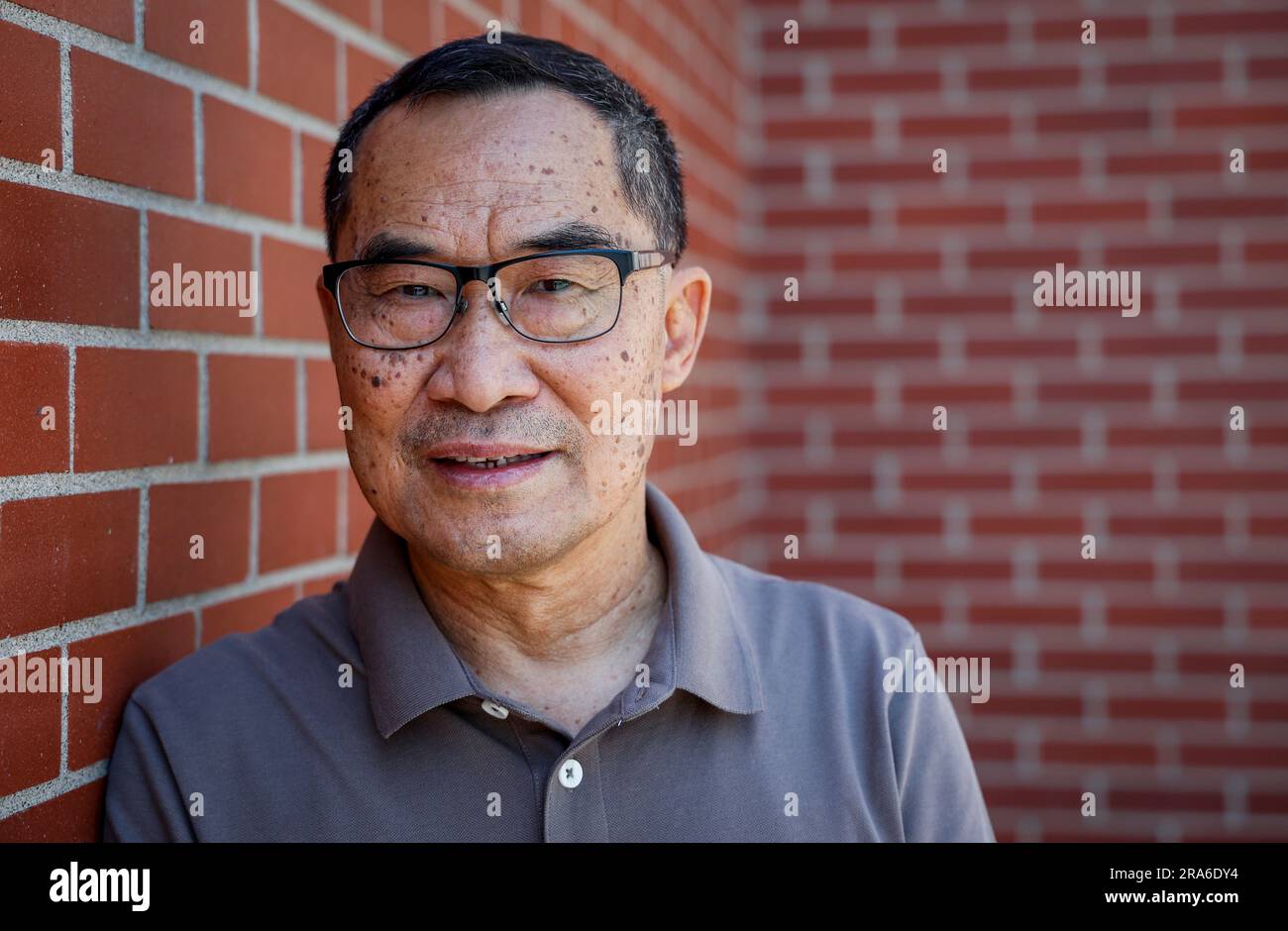 Calgary, Canada. 30th June, 2023. Matthew Yan, whose father paid a $500 ...