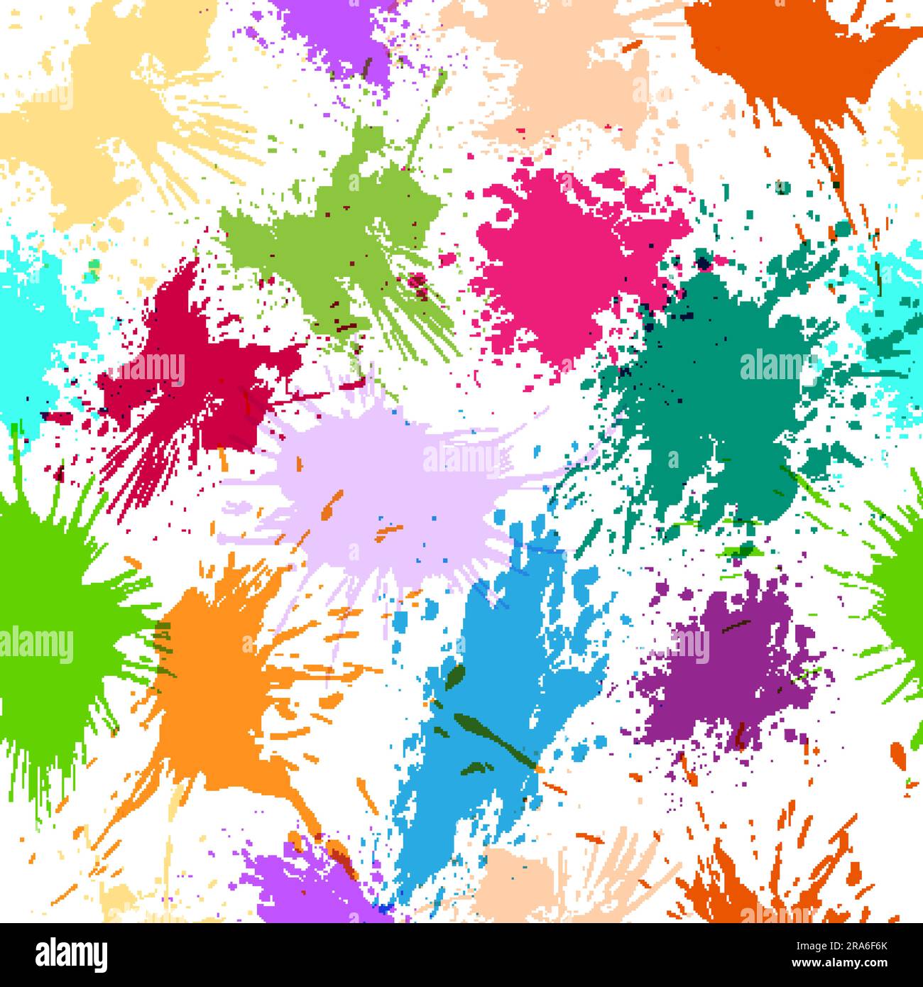 Abstract seamless background with colorful blots. Illustration for the ...