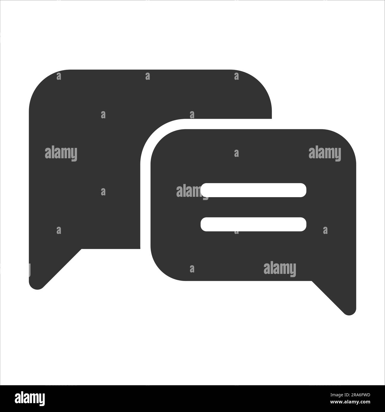 Live chat Black and White Stock Photos & Images - Alamy