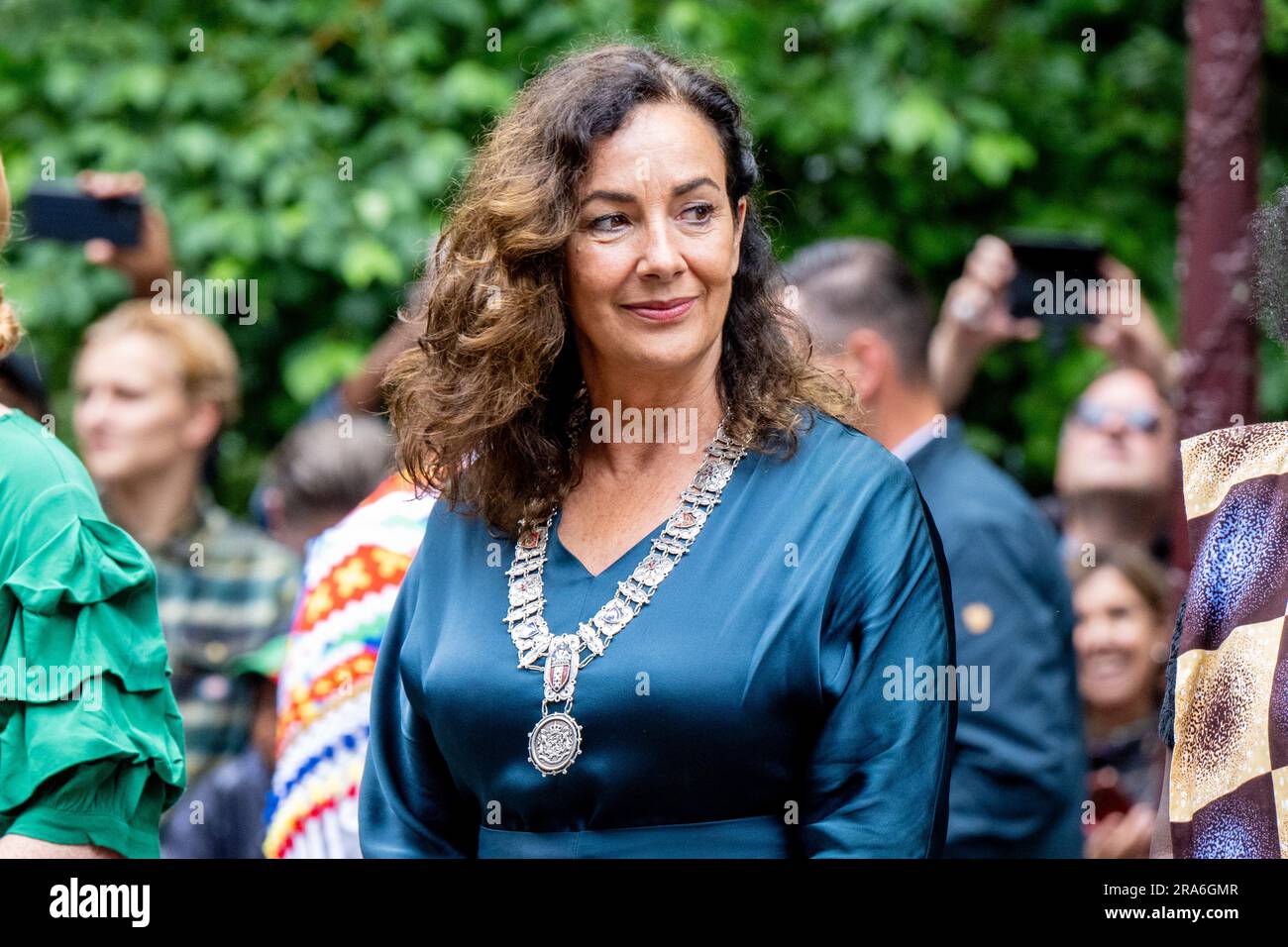Amsterdam, The Netherlands. 01st July, 2023. Femke Halsema during the ...