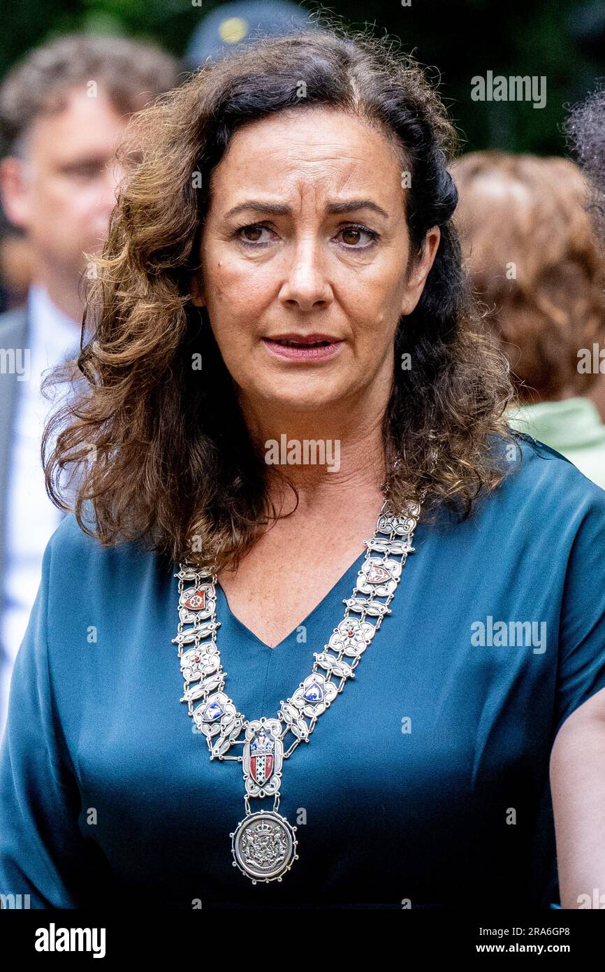 Amsterdam, The Netherlands. 01st July, 2023. Femke Halsema during the ...