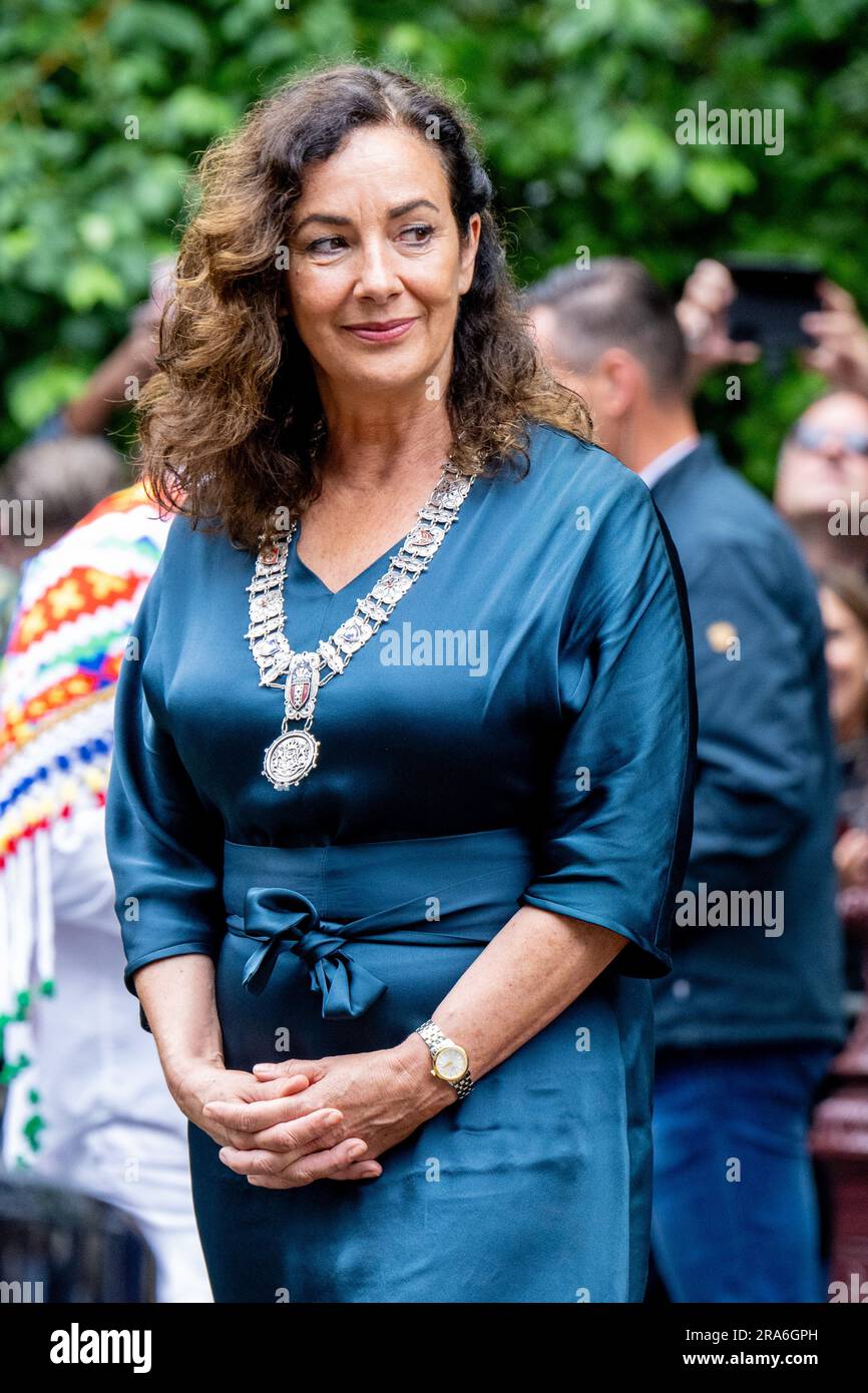 Amsterdam, The Netherlands. 01st July, 2023. Femke Halsema during the ...