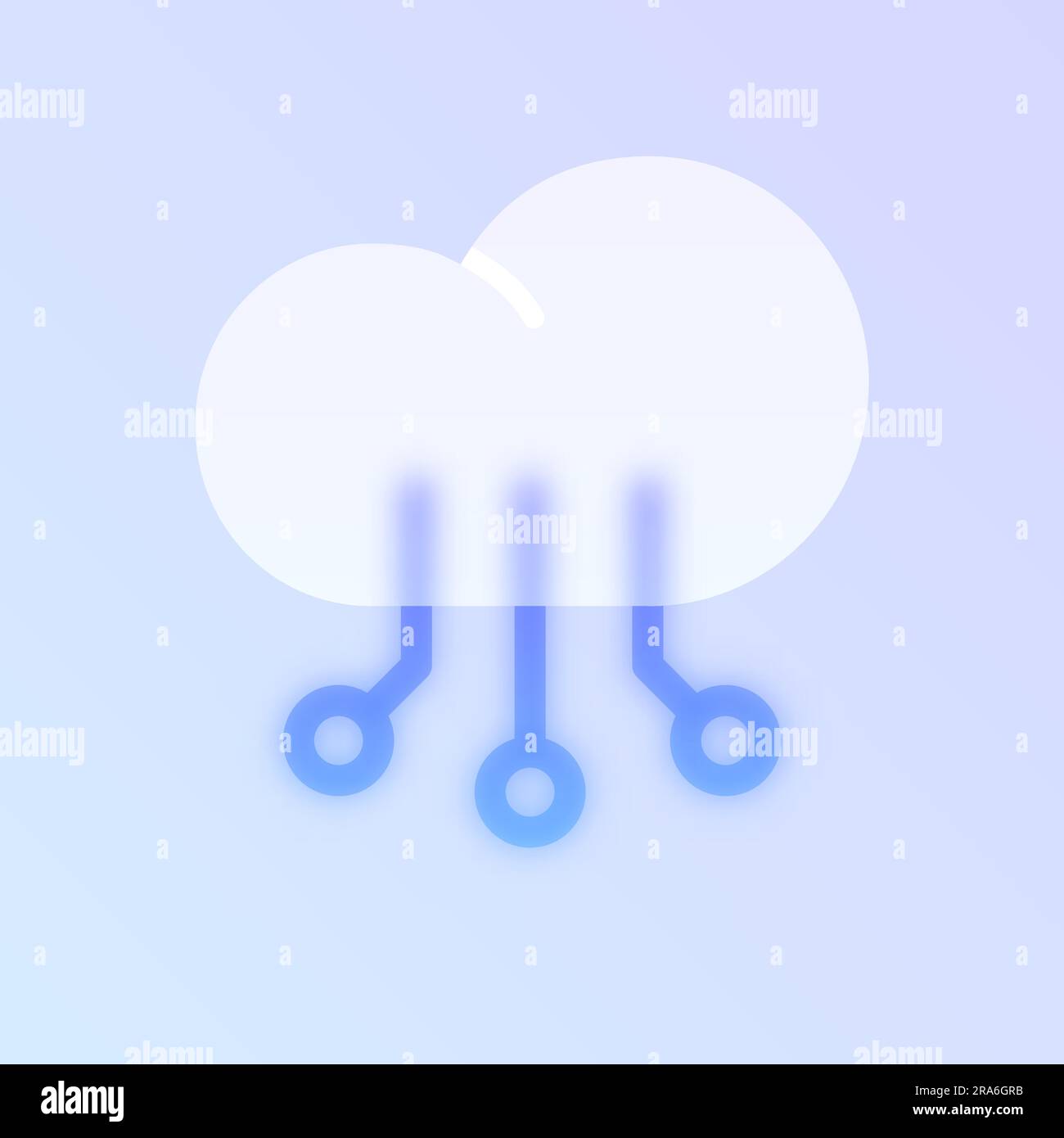 Cloud computing gradient style Stock Vector Images - Alamy
