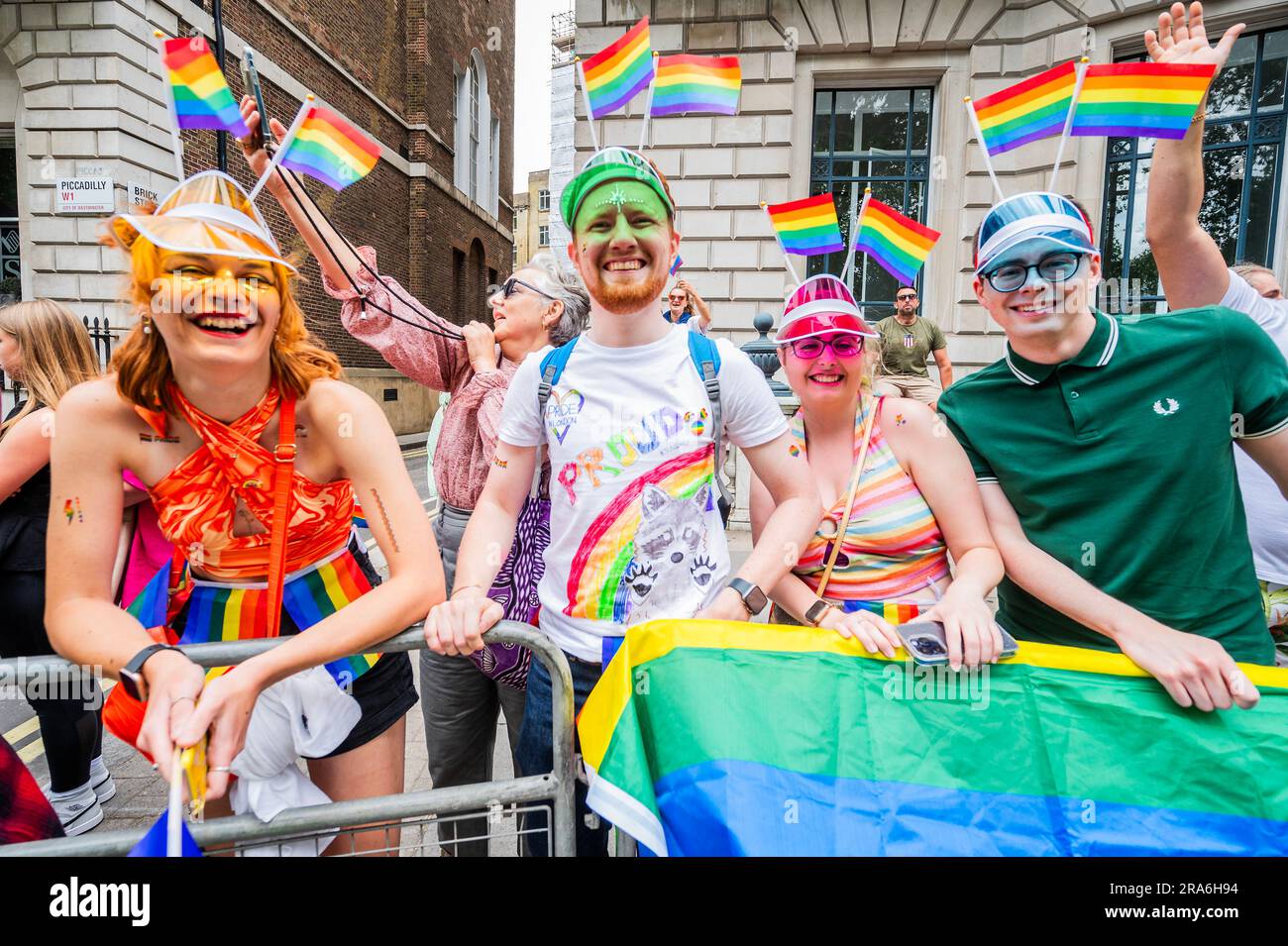 London, UK. 1st July, 2023. The annual Pride in London parade and ...
