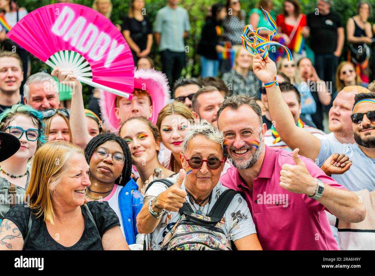 London, UK. 1st July, 2023. The annual Pride in London parade and ...