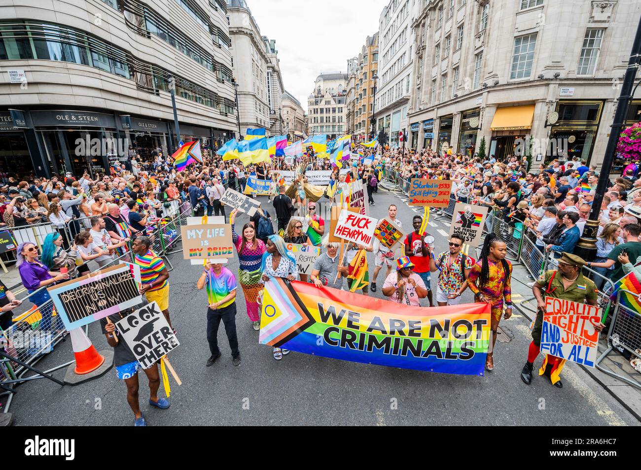 London, UK. 1st July, 2023. Victims of discrimination, who are fighting ...