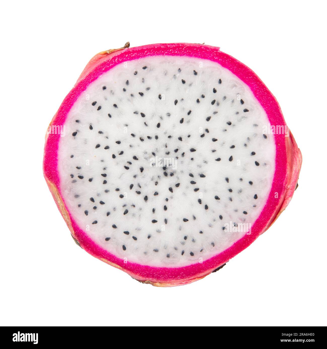 dragonfruit with slice isolated on white background Stock Photo - Alamy