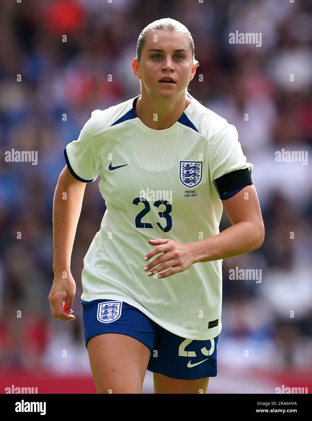England's Alessia Russo during a Women's international friendly match ...